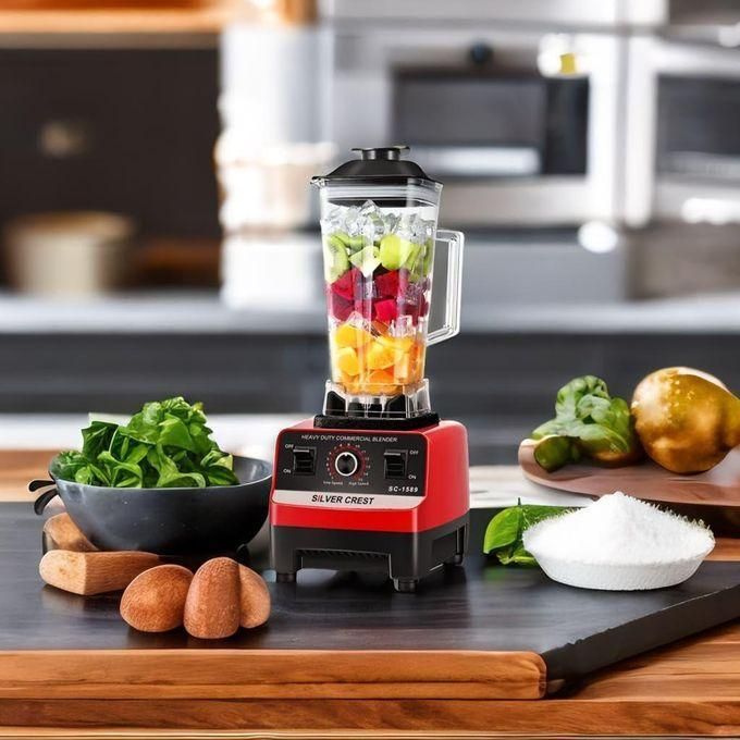 6800W Silver Crest Heavy Duty Commercial Blender – KezzyHub Enterprises